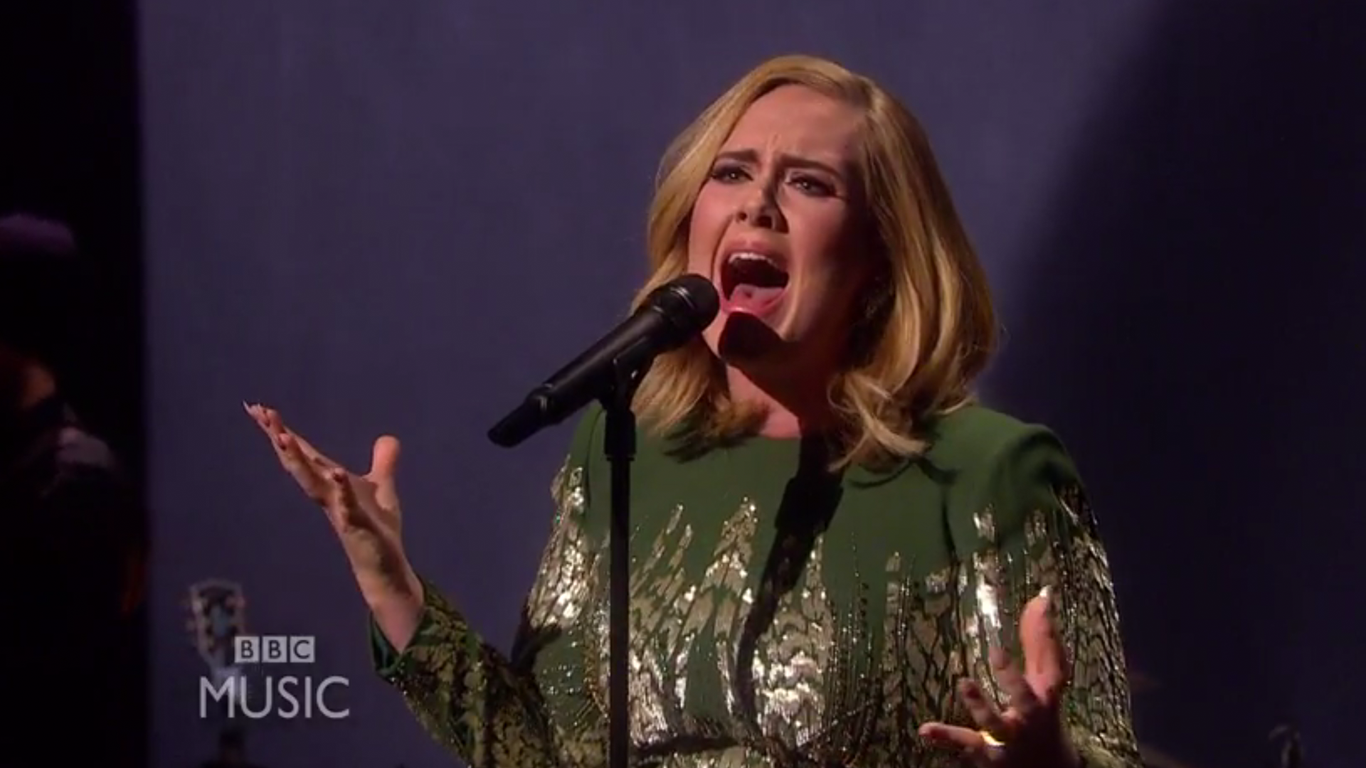 Watch: Adele's First Live Performance Of "Hello"